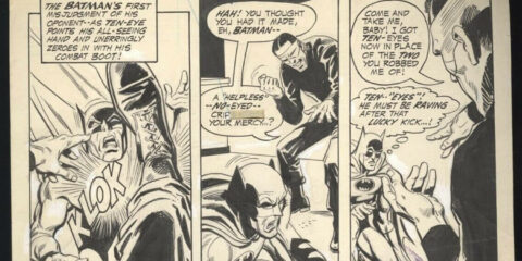 Auction Alert! Batman #226 Original Comic Art For Sale | Sparkle City ...